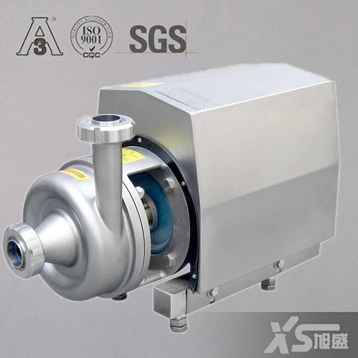 Stainless Steel Ss304 Sanitary Milk Centrifugal Pump with Open Impeller