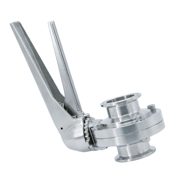 Sanitary Hygienic Ferrule Ends Manual Butterfly Valves - Buy Sanitary ...