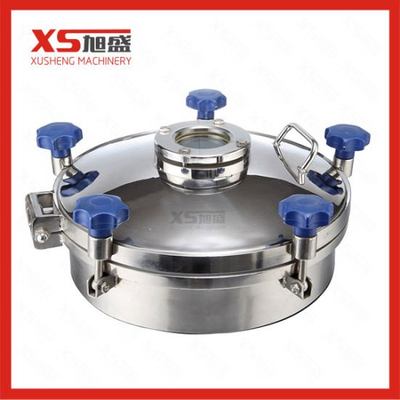 18" Circular Shape Pressure Access Manway Door with Flange Type Sight Glass