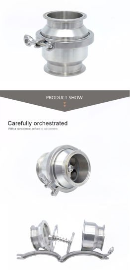 Stainless Steel Sanitary Tri Clamp Check Valve