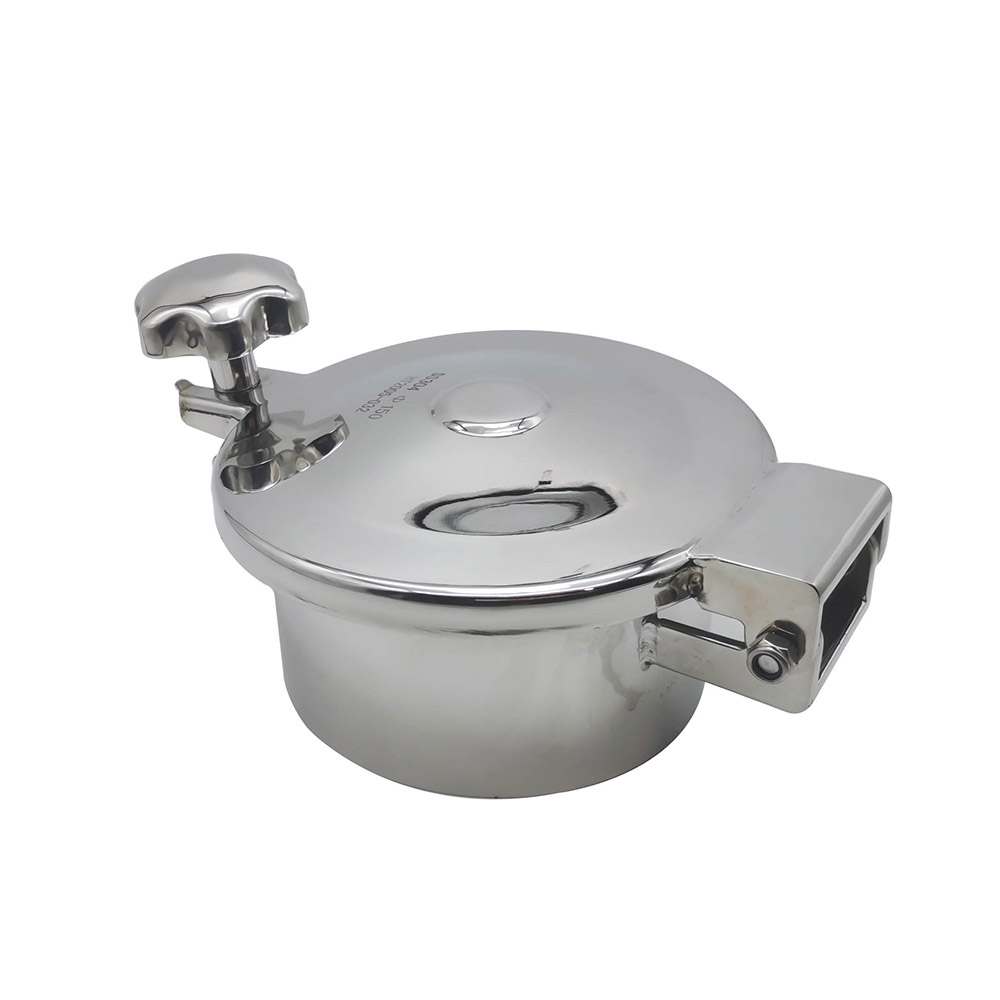 Stainless Steel Sanitary Tank Manway with One Handle - Buy Stainless ...