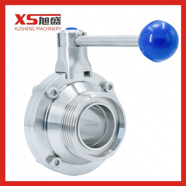 Dn50 Sanitary Manual Male Butterfly Valves
