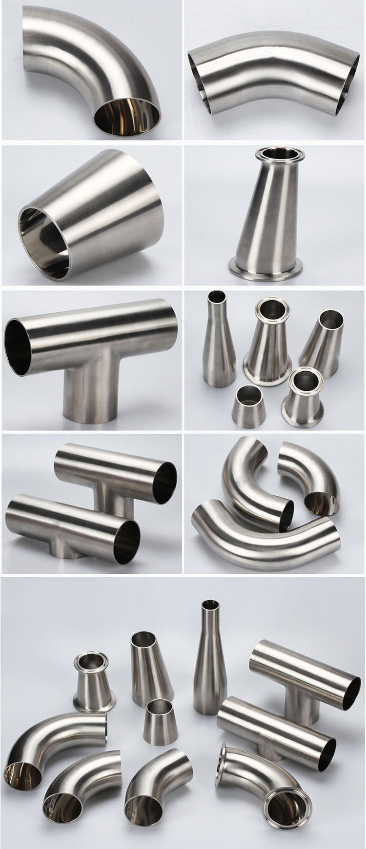 Sanitary Stainless Steel Four Way Pipe Fitting Cross - Buy Hygienic ...