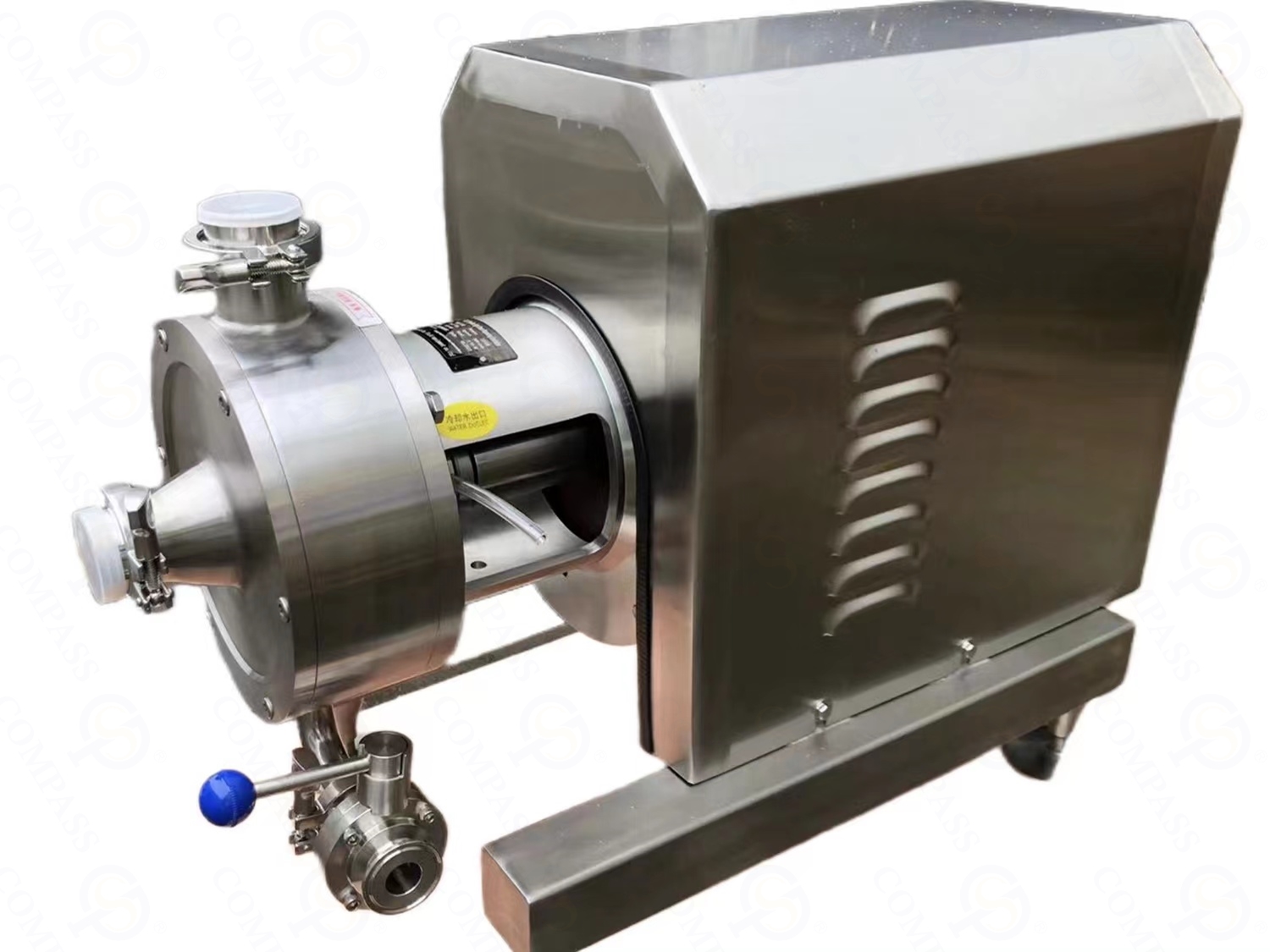 Stainless Steel TRL3 Tri-stage Pipeline High Shear Mixer Homogenizer ...