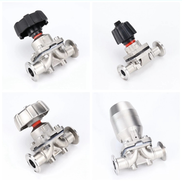 Sanitary Stainless Steel Manual Customize Combination Diaphragm Valve - Buy Hygienic Customize ...